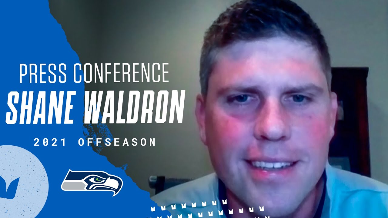 Shane Waldron 2021 Offseason Press Conference - YouTube