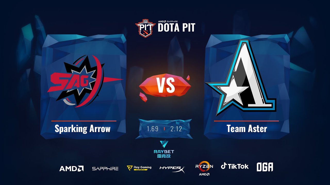 Sparking Arrow Gaming vs Team Aster | BO3 | AMD SAPPHIRE OGA DOTA PIT ...