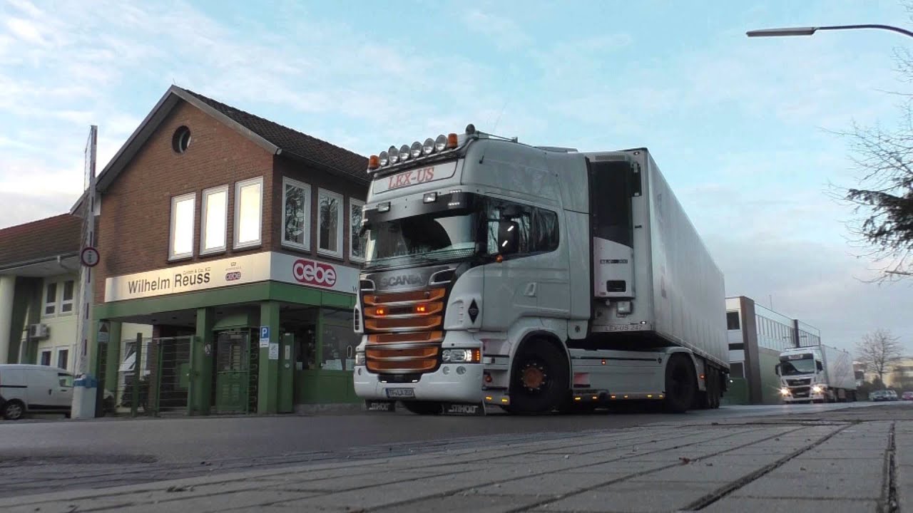 Scania R500 V8 Topline LEX-US Logistik #1 - YouTube