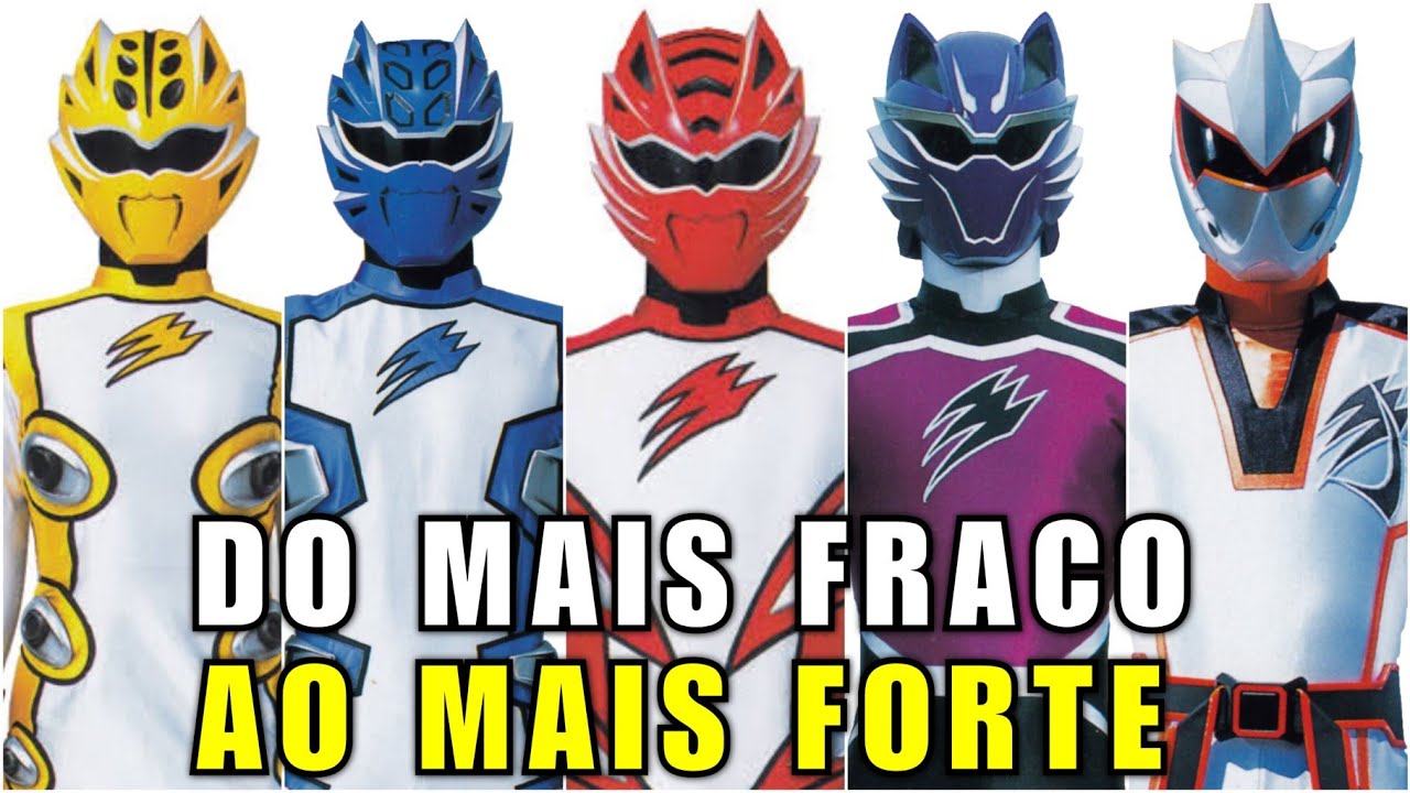 Ranqueando todos os 10 Rangers de Power Rangers Fúria da Selva! - YouTube Ranqueando todos os 10 Rangers de Power Rangers Fúria da Selva! - YouTube