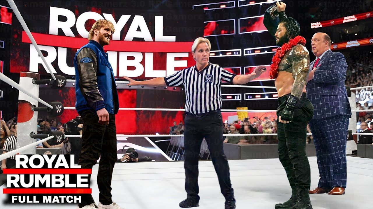 Full Match - Roman Reigns vs. Logan Paul - WWE ROYAL RUMBLE 2022 - YouTube