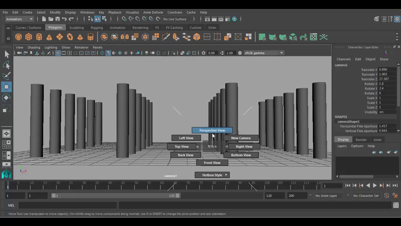 Types of cameras in Maya - YouTube