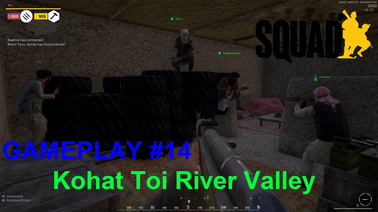 Squad Gameplay #14 - Kohat Toi River Valley - YouTube