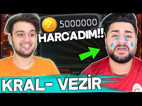 VONS UN 5 MİLYON ZULA ALTININI HARCADIM!! KRAL VEZİR ZULA
