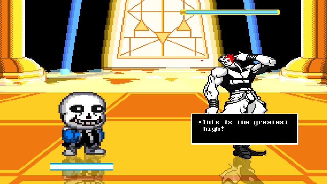 【MUGEN】Sans vs. High DIO UNDERTALE - YouTube