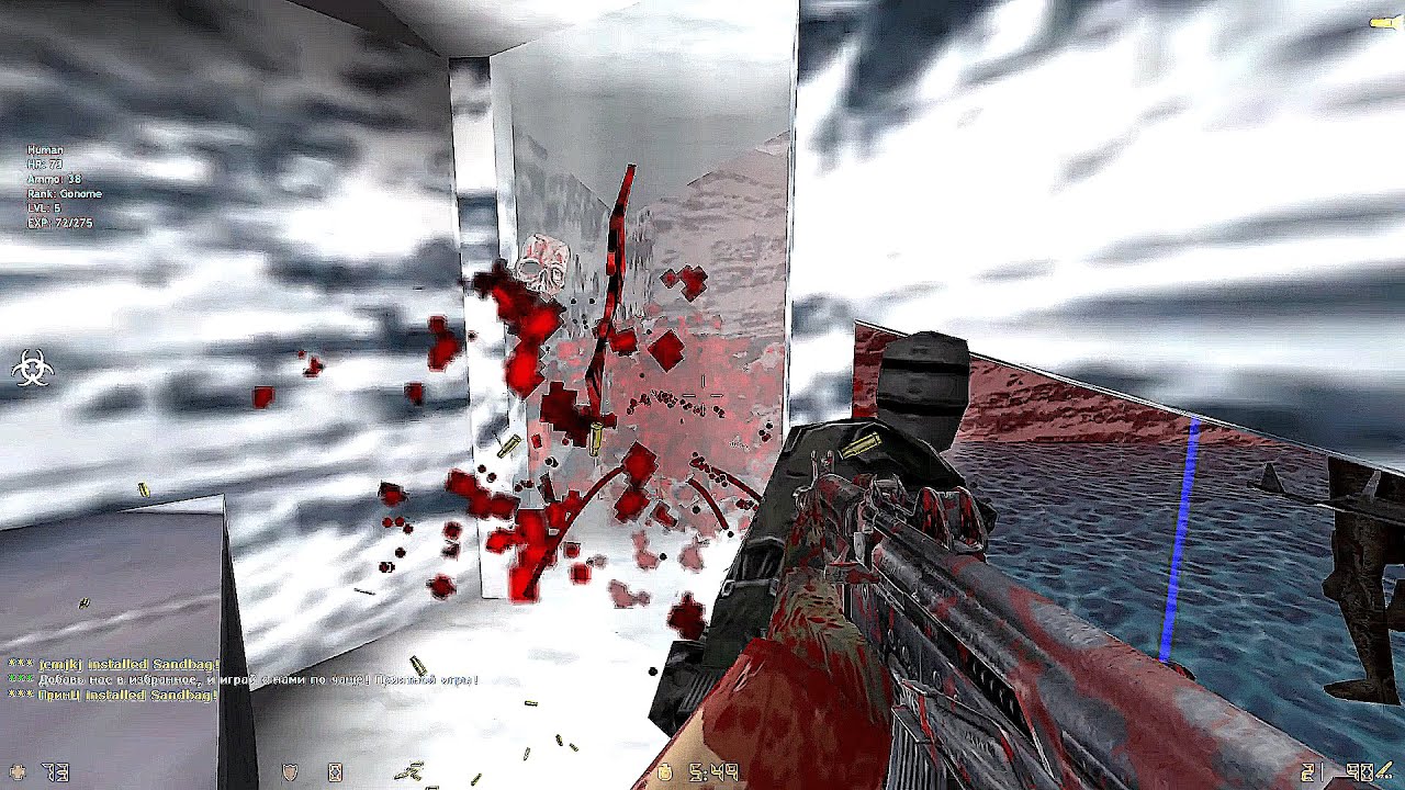 Counter Strike 1.6 | Zombie Plague Horror Gameplay | zm_ice_attack2009 ...