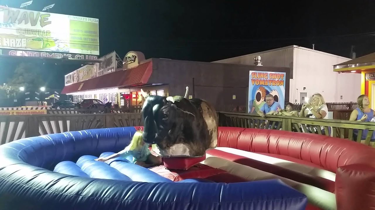 Leanne on the bull PCB October 2015 - YouTube