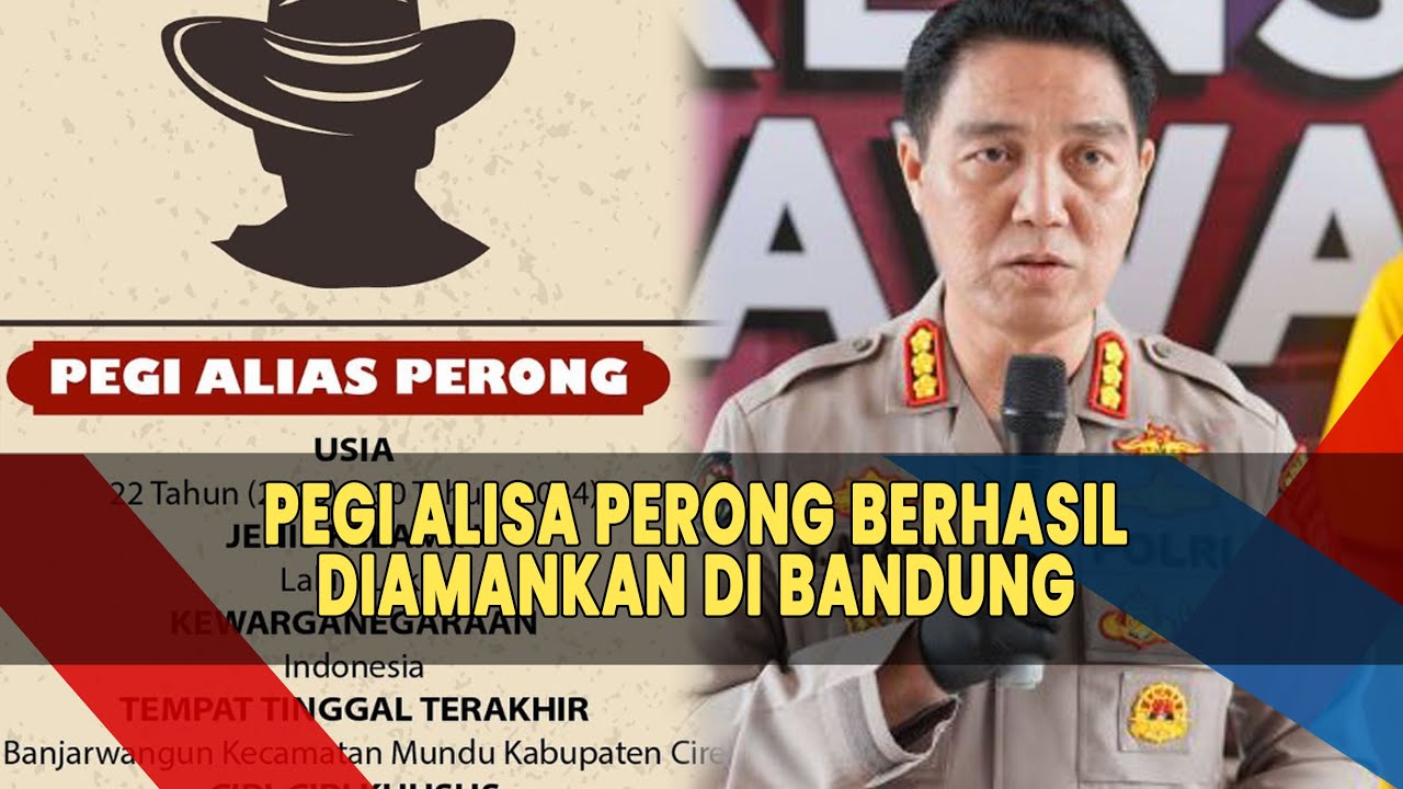 1 DPO Pegi Perong Ditangkap di Bandung Usai 8 Tahun Buron Kasus ...