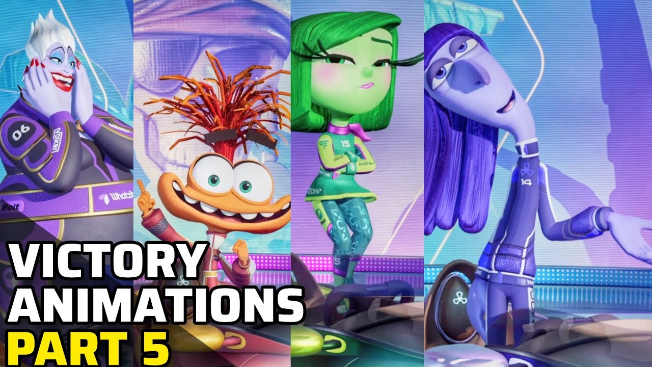 Disney Speedstorm | Victory Animations Part 5 - YouTube