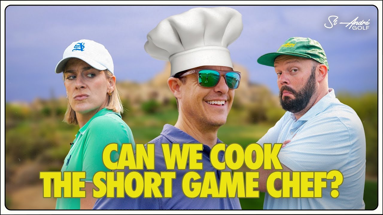 PGA Tour Winner vs. Hannah & Aaron | Short Game Chef - YouTube
