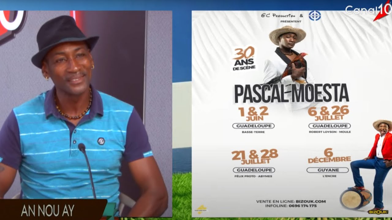 [Partie 1/2] AN NOU AY : Le ONE MAN SHOW de Pascal MOESTA - YouTube