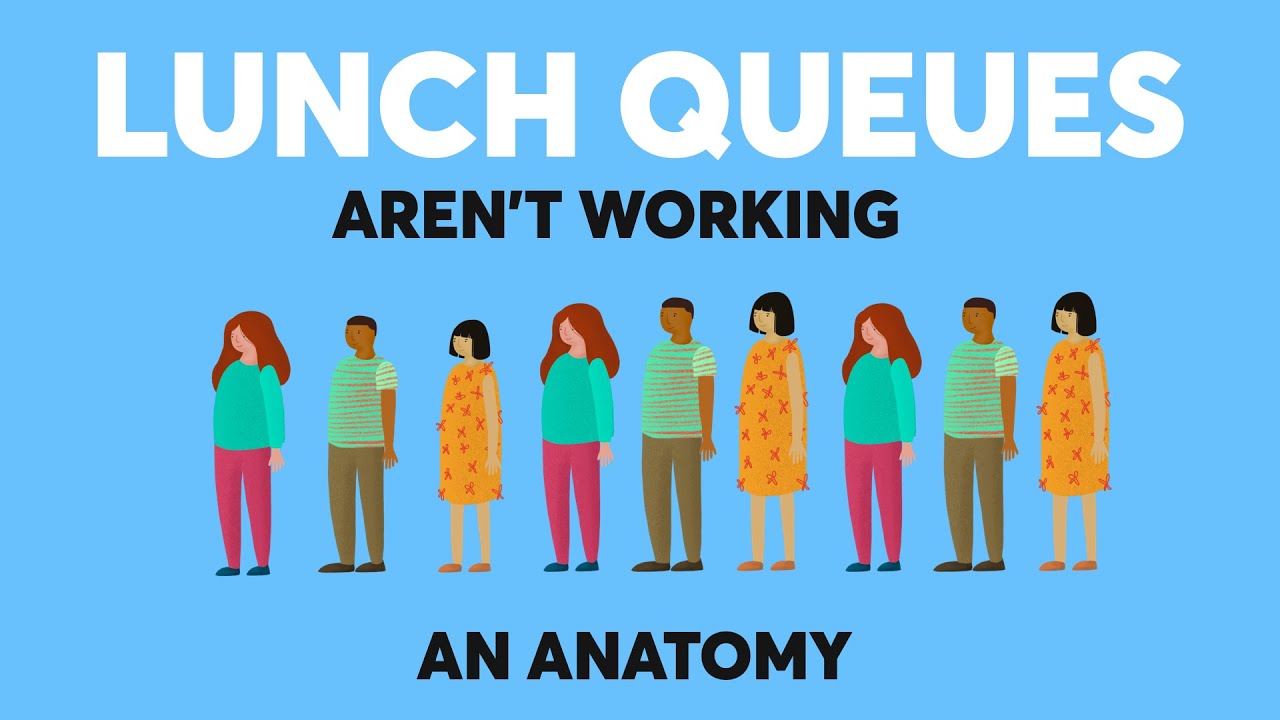 Taxonomy of Lunch Queues in the UK - YouTube