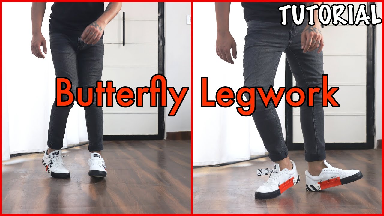 Butterfly Legwork | Afro Footwork | Tutorial - YouTube