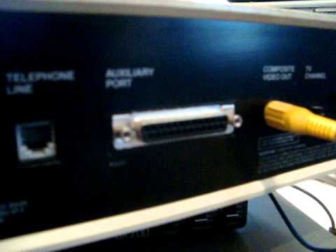 AT&T Sceptre Videotex (Viewtron) Terminal 1983 - YouTube
