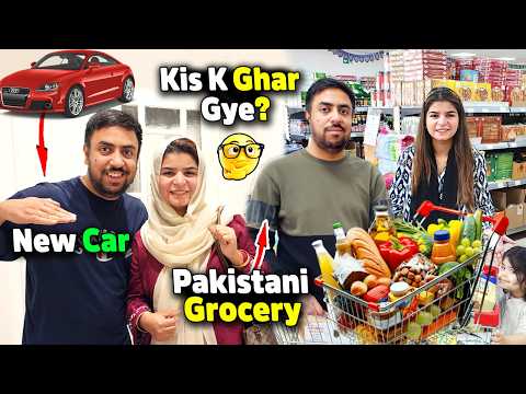 Long Drive Kr K Kis Se Milne Gaye? 🚘 Pakistani Grocery Shopping 🤩