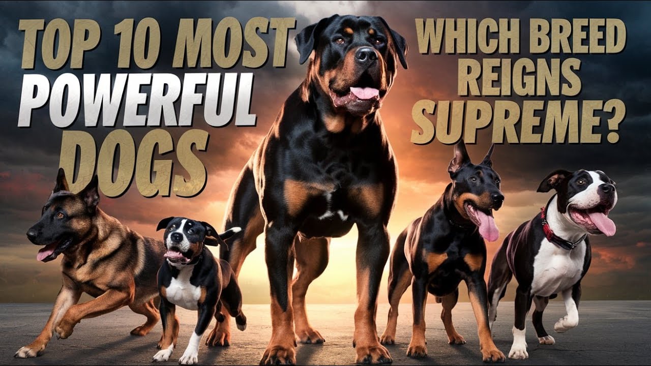 Top 10 Most Powerful Dogs | Which Breed Reigns Supreme? - YouTube