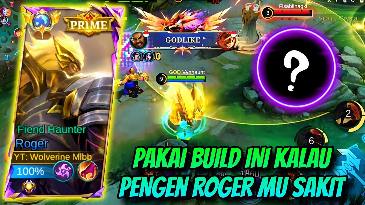 BUILD HYPER ROGER TERBARU 2025 | SIMAK SAMPAI HABIS | BUILD ROGER ...