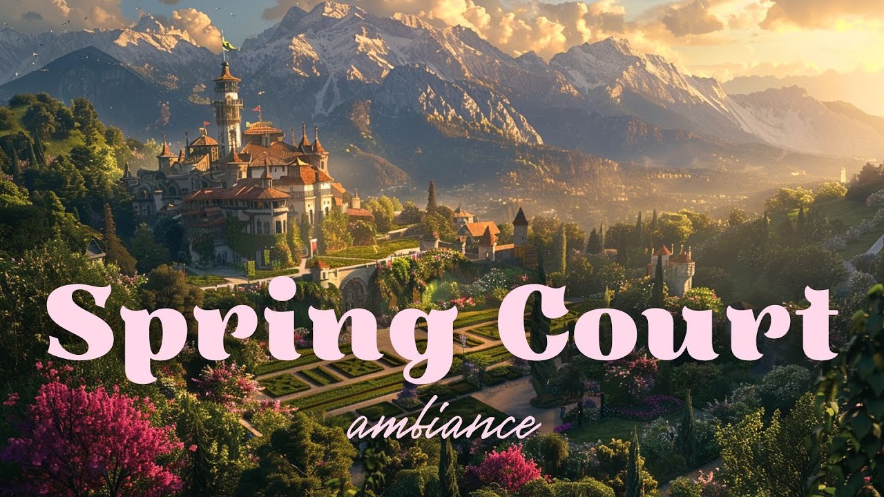 Enchanting Ambiance of the Spring Court | ACOTAR Reading Playlist | 1 ...