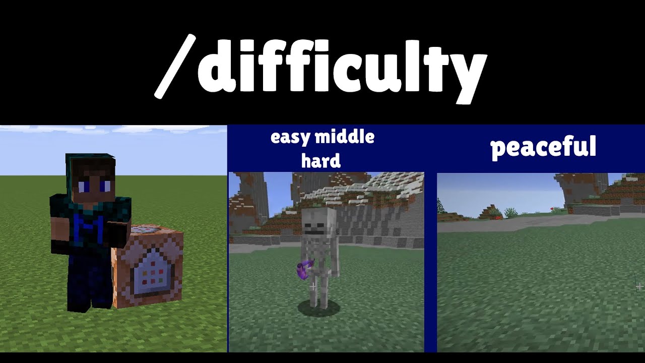 Der /difficulty Command | Erklärung + Tricks - YouTube