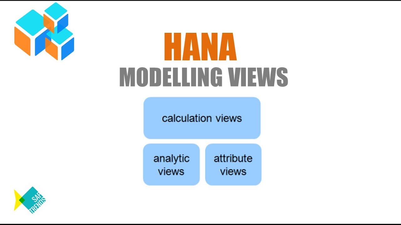 SAP HANA Modelling Views - Types - YouTube