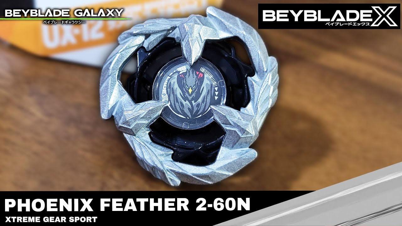Análise UX-12 05 PHOENIX FEATHER 2-60N - Random Booster Vol 5 [Beyblade X] - YouTube