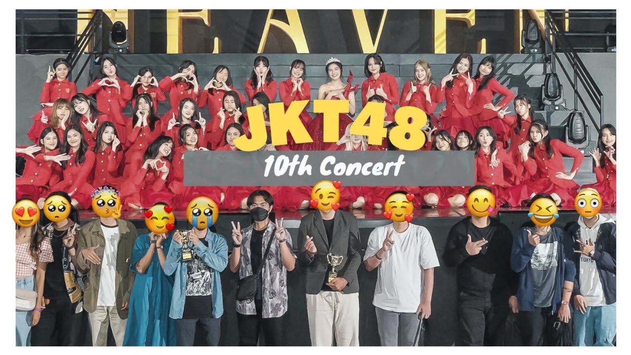 JKT48 10th Anniversary & Gaby Graduation Ceremony Concert | Nad-Vlog ...