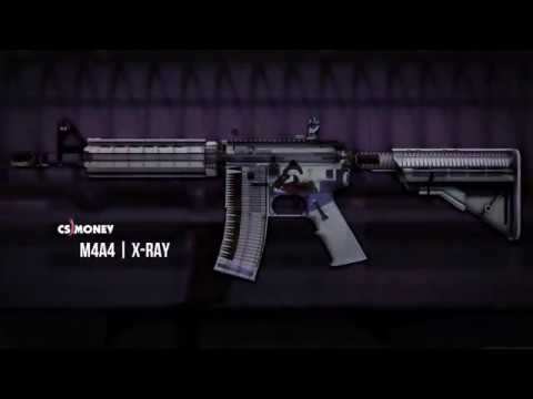 CS:GO | M4A4 - X-Ray - YouTube