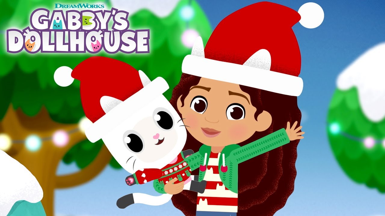 "A Gabby Cat Holiday" Music Video | GABBY’S DOLLHOUSE (EXCLUSIVE SHORTS ...