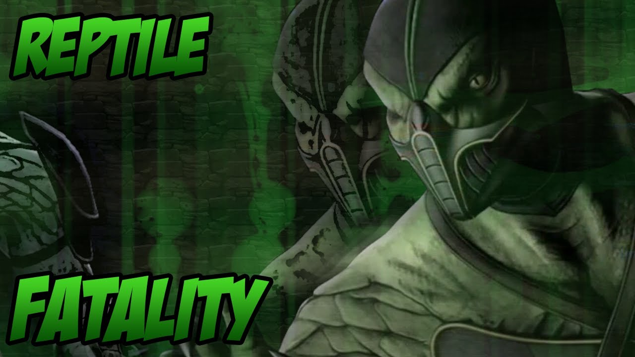 Mortal Kombat 9 - All Reptile Fatalities - YouTube