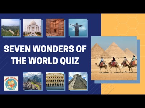 Seven Wonders Of The World Quiz/General knowledge quiz about 7 wonders of the world - YouTube