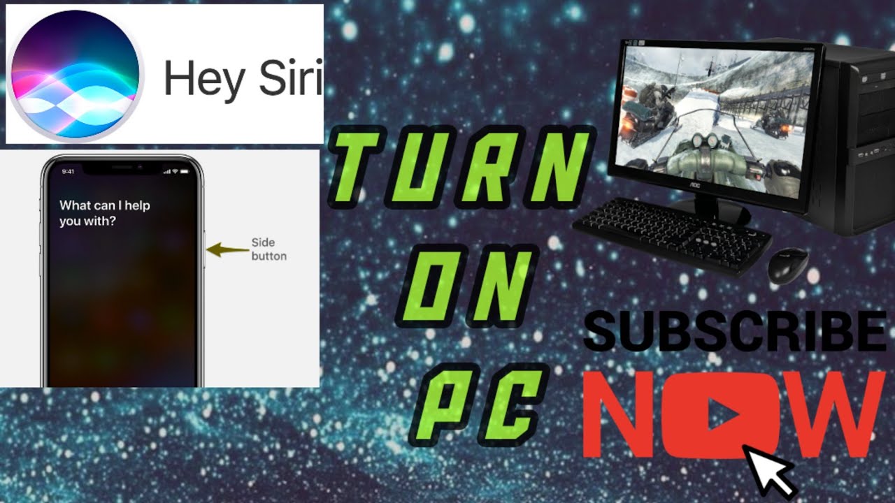 HEY SIRI PC CHALU HO JA !! HOW TO TURN ON PC THROUGH SIRI - YouTube