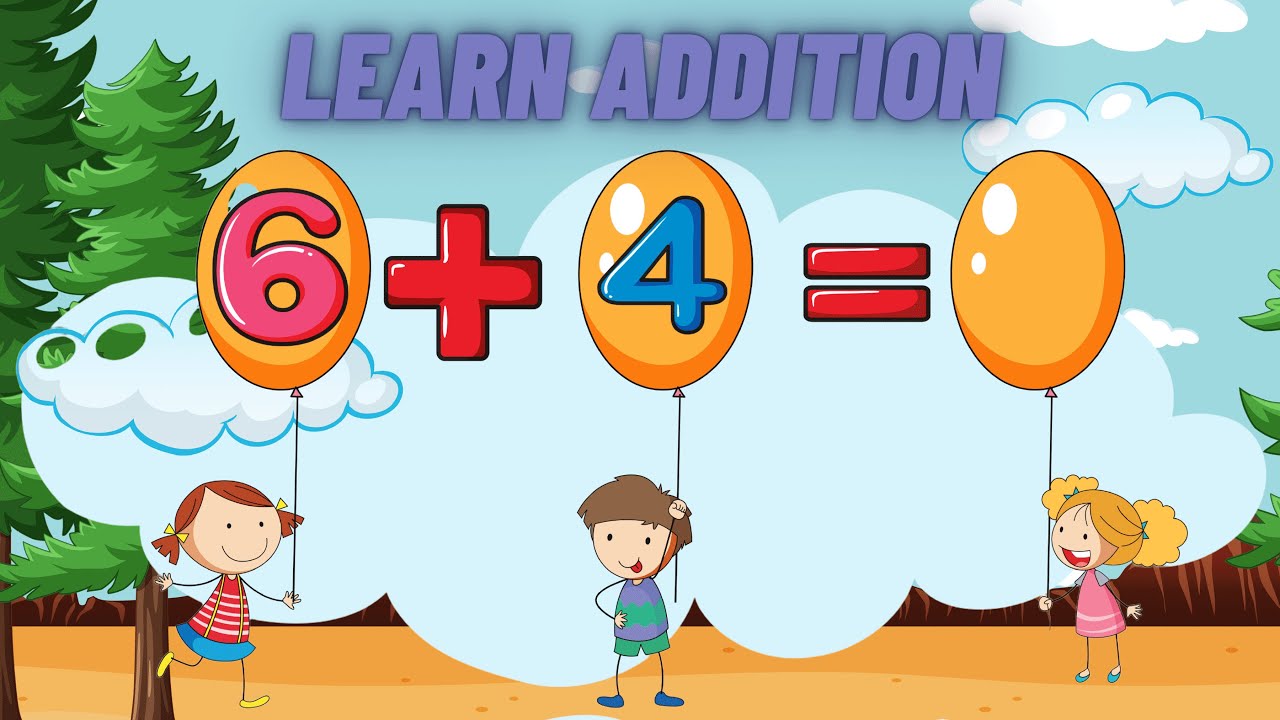 Addition For Kids| Learn Addition Easy| First Time Learner| Preschool ...