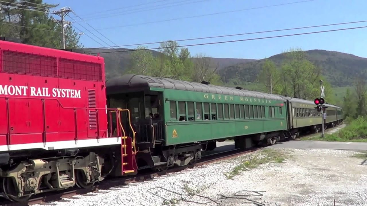 HD-Vermont Railway's 50th Anniversary Excursion-North Bennington to ...