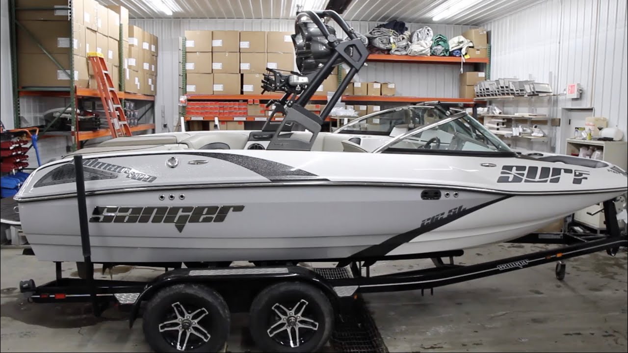 2019 Sanger 212 SL | Walkaround - YouTube