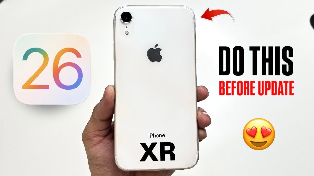 iOS 26 on iPhone XR - Do this First Before you Update iPhone XR on iOS ...