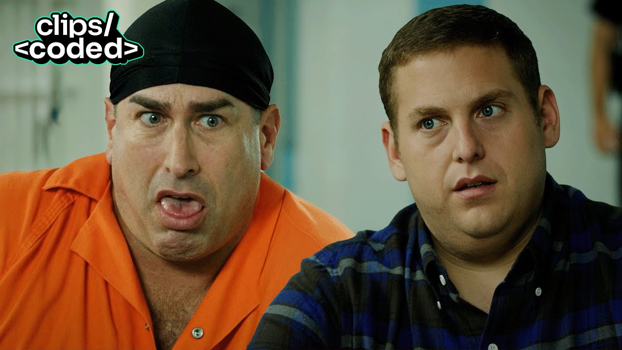 22 jump street (2014) - the weirdest prison visit ever - YouTube