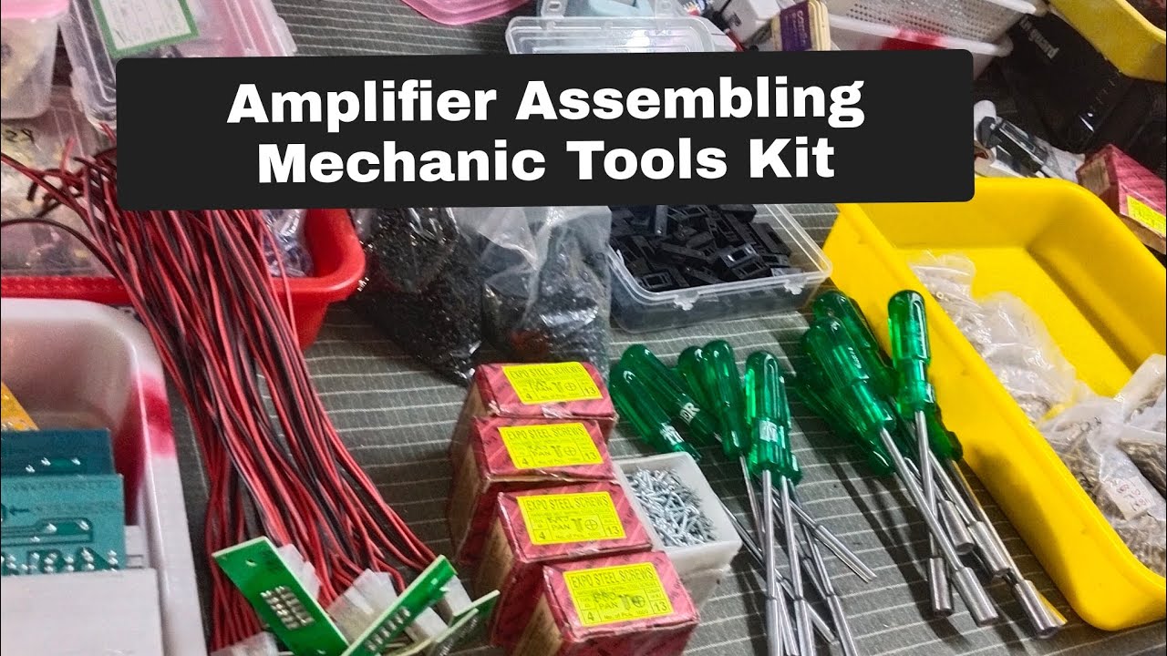 Amplifier Assembling Mechanic Tools Kit. WhatsApp contact. 6380724050 ...