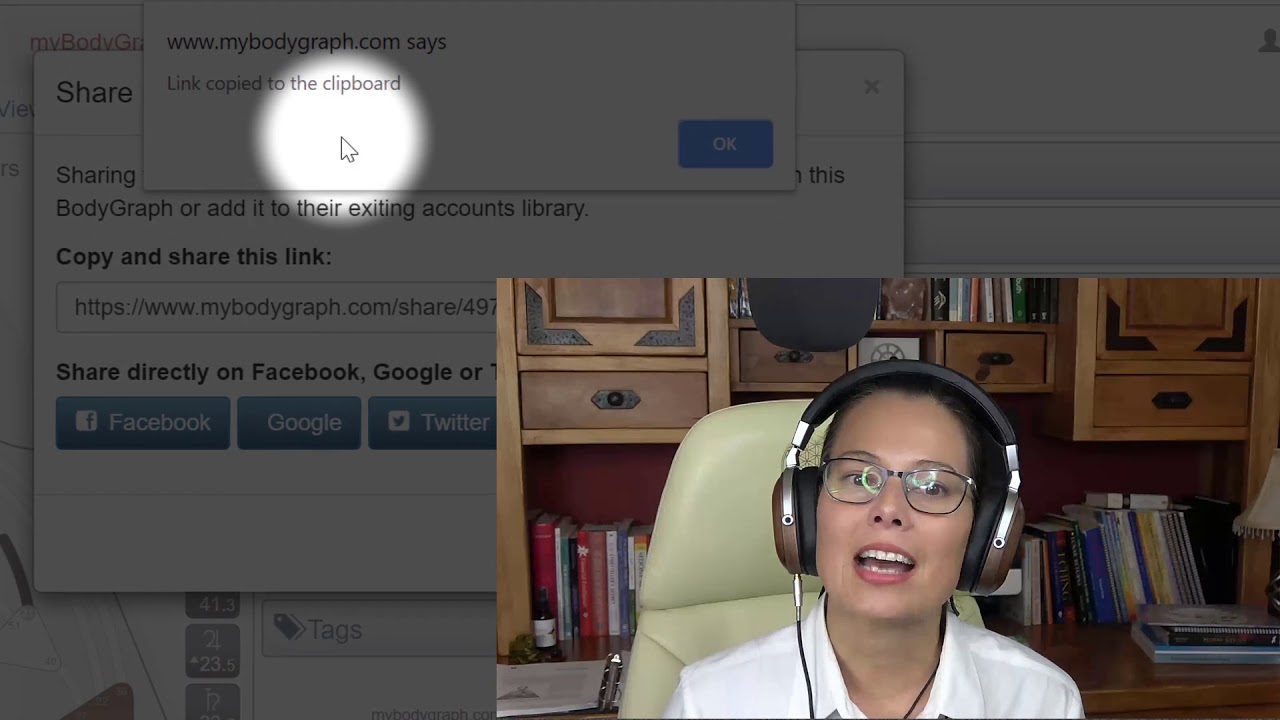 How to Share Your Human Design System chart using MyBodyGraph.com - YouTube