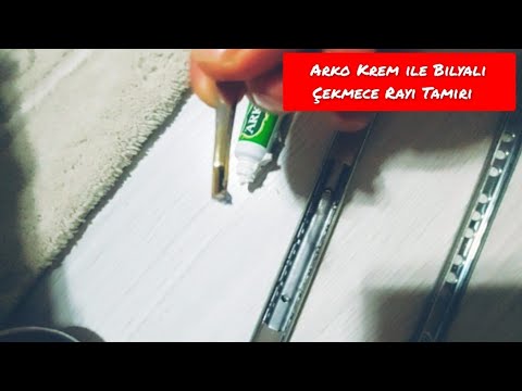 Bilyalı çekemece rayı bozulunca nasıl tamir edilir? Bilyalı ray tamiri