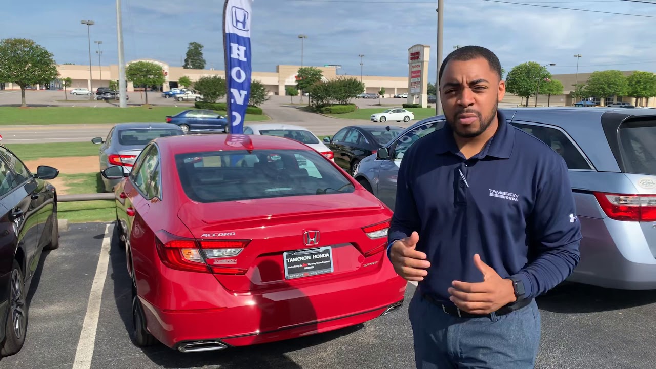 2019 HONDA ACCORD FOR EULA FROM CHRISTOPHER AT TAMERON HONDA - YouTube
