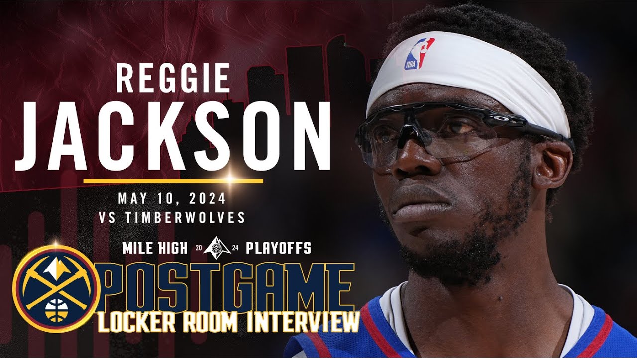 Reggie Jackson Full Post Game Three Locker Room Interview vs ...
