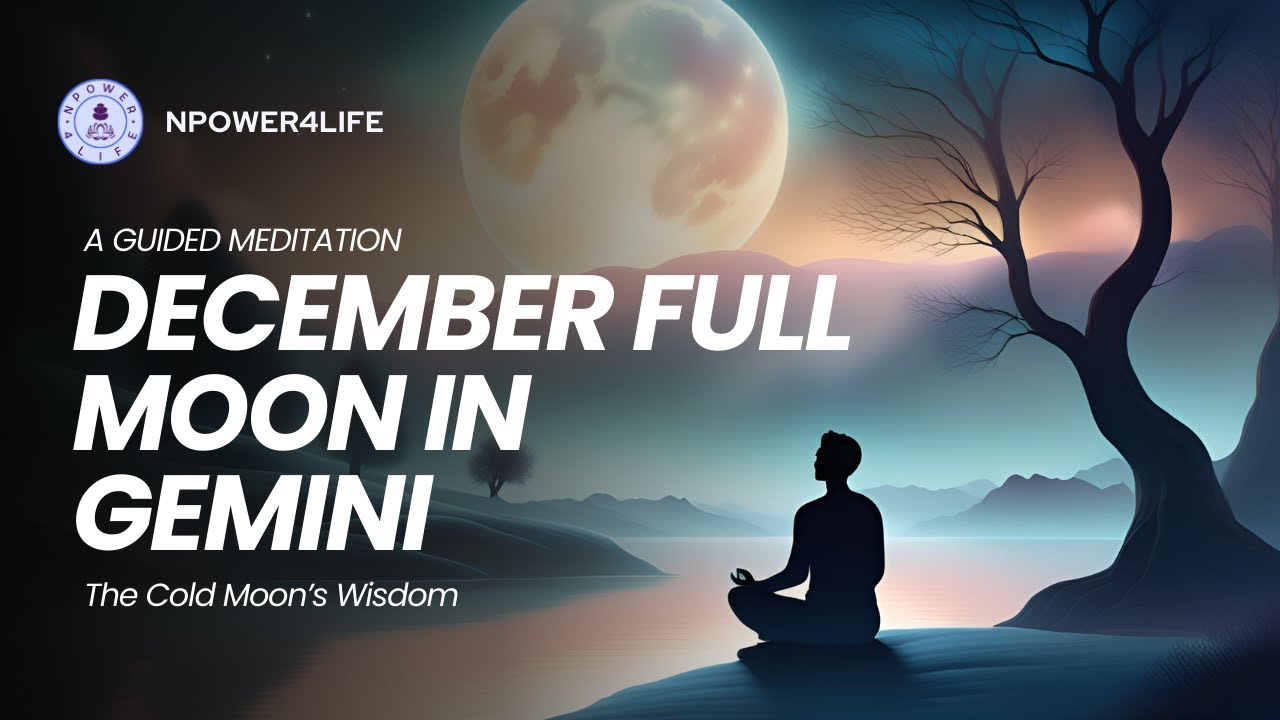 Winter's Cold Moon | Full Moon Guided Meditation For Clarity And ...