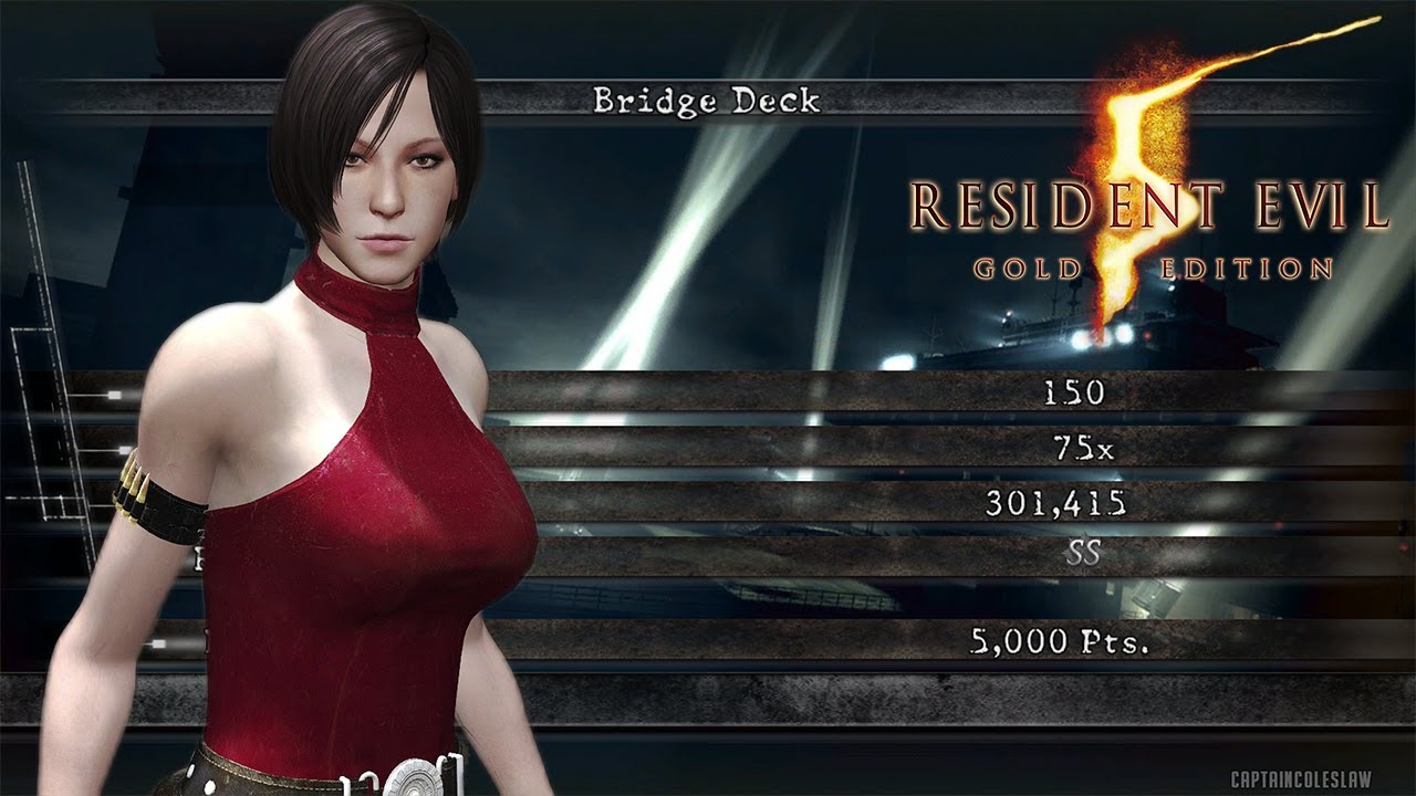 Resident Evil 5: Gold Edition - Ada Wong RE Verse Enhanced Mercenaries ...