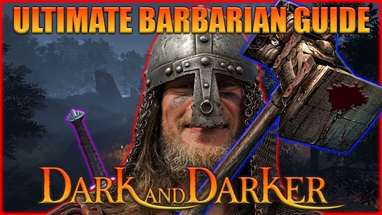 How To Dominate As Barbarian In Dark And Darker - YouTube