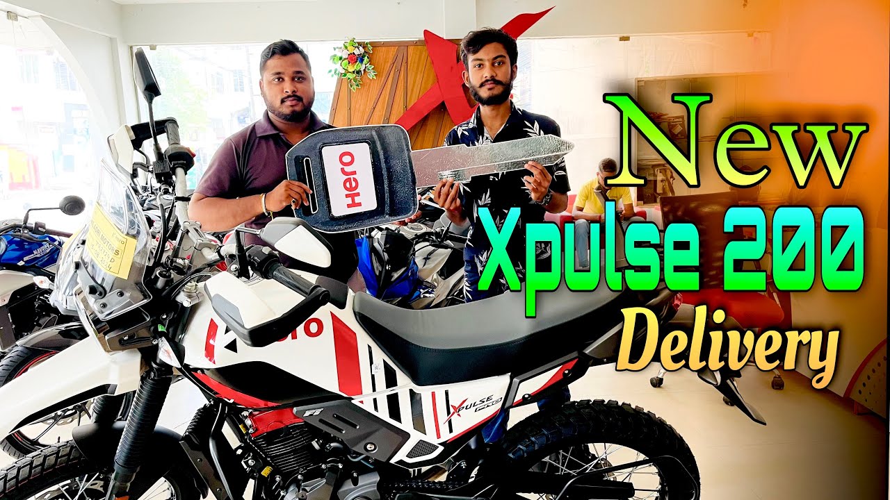 Taking Delivery Of My New Xpulse 200 Pro 😍 - YouTube