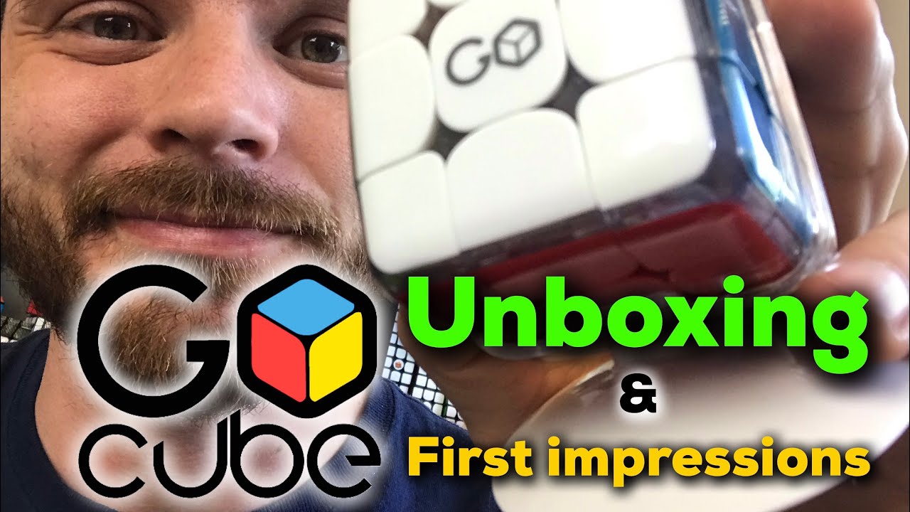 GoCube Bluetooth Smart Cube Unboxing and First Impressions Review - YouTube