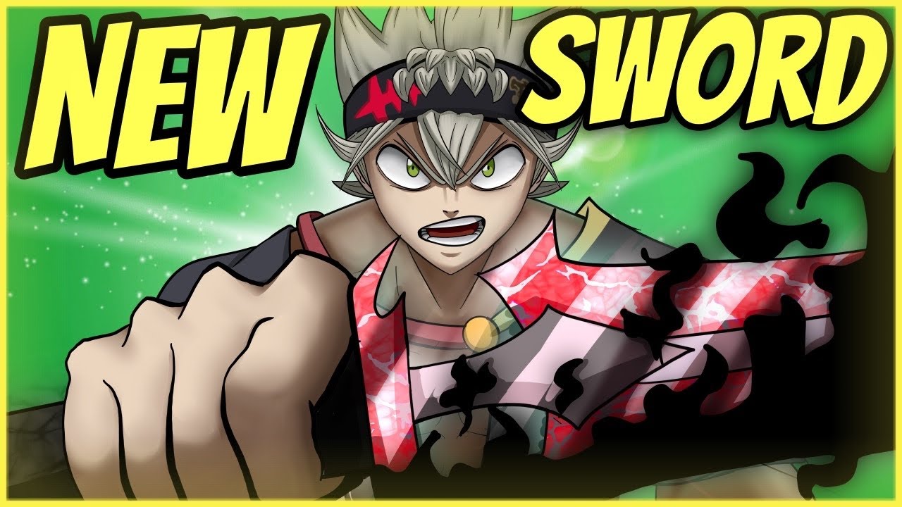 Black Clover Asta New Sword [Devil Sword] - YouTube