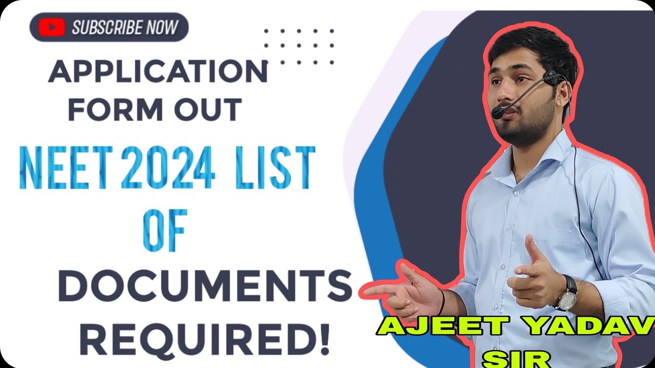 NEET Registration Forms important Documents - YouTube