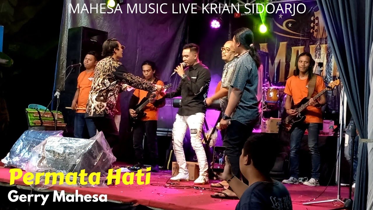 Gerry Mahesa - Permata Hati - MAHESA MUSIC Live Krian - YouTube