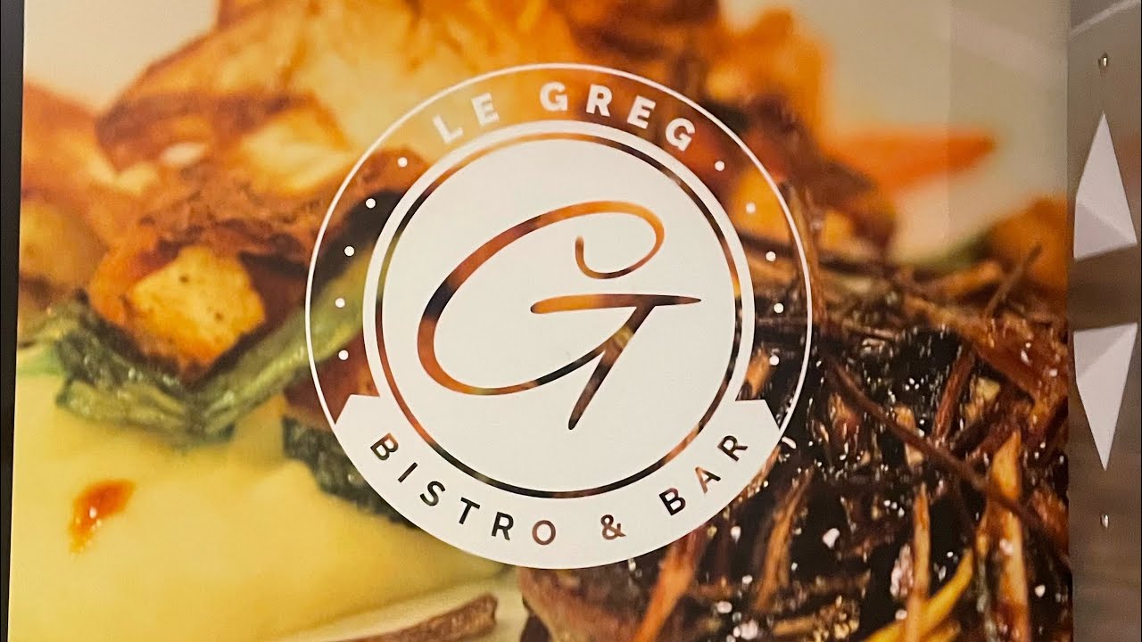 Dinner at Le Greg Bistro and Bar Venise en Quebec Canada - YouTube